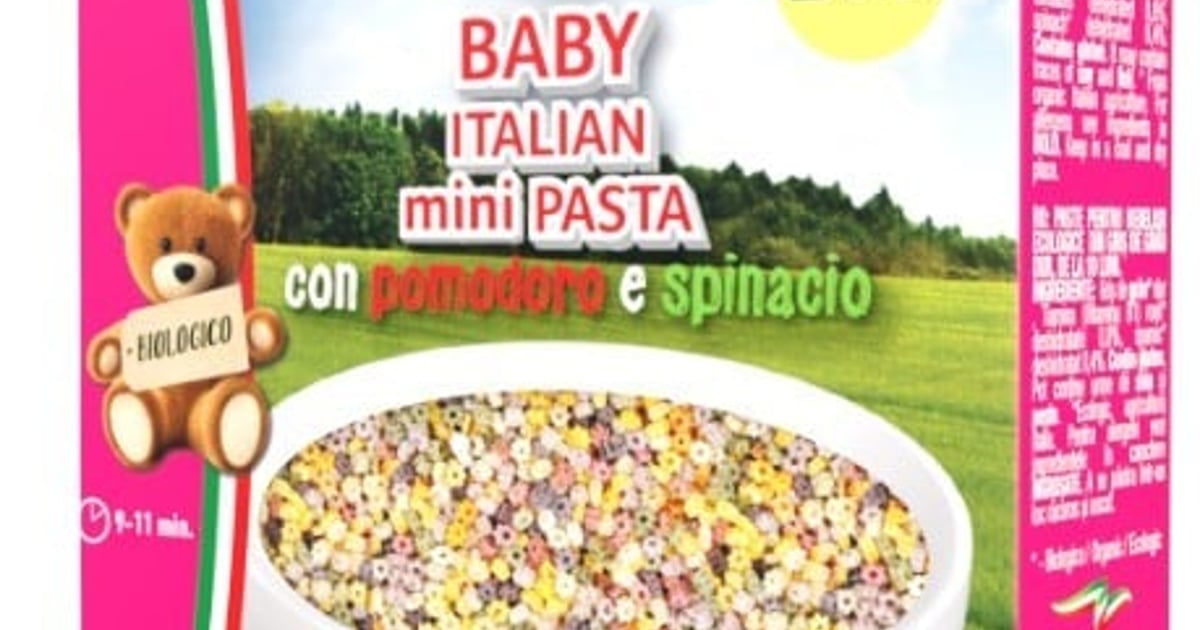 Adoro ECO Paste pentru copii, steline cu rosii si spanac, +10 luni