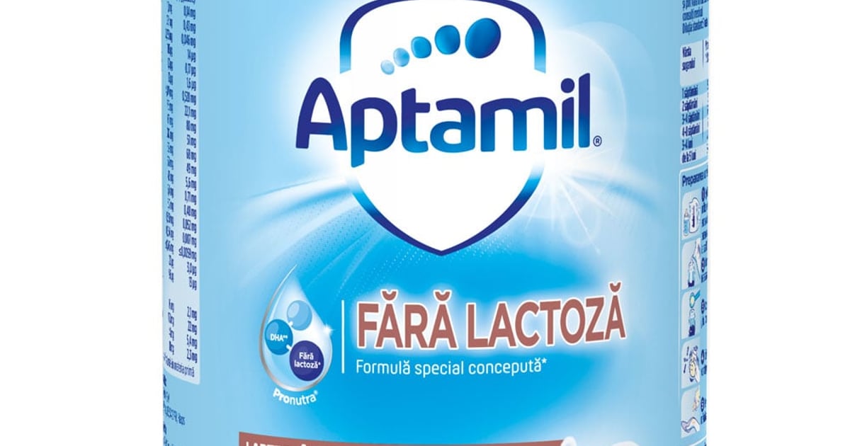 Aptamil Lapte praf fara lactoza, + 0 luni