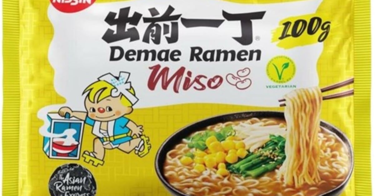 Demae Taitei ramen Miso