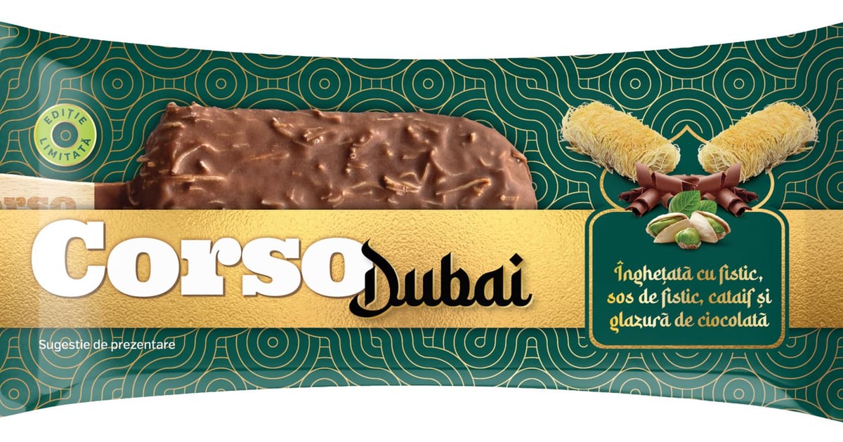 Corso Dubai inghetata pe bat