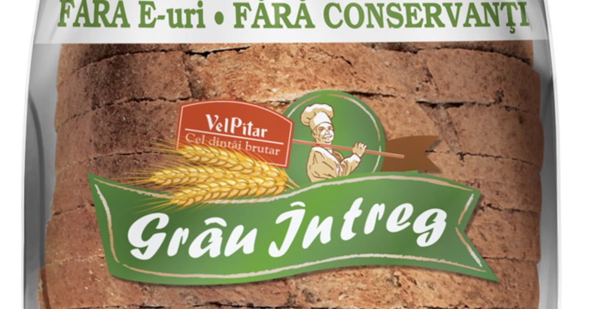 Vel Pitar Paine grau intreg