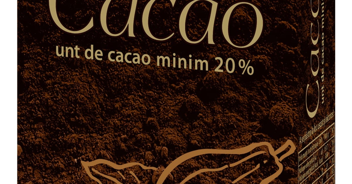 Dr.Oetker Cacao unt de cacao min. 20%