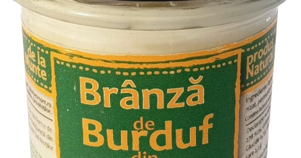 Monlacto Branza burduf de vaca din Tara Motilor
