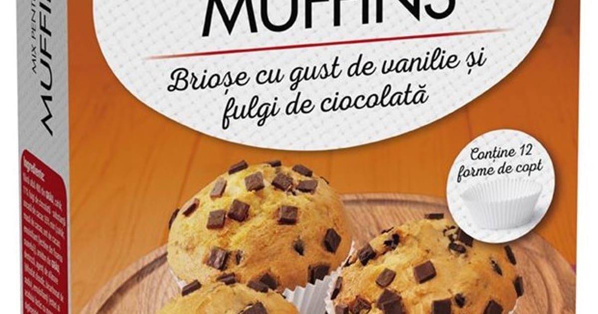 Dr.Oetker Mix pentru briose cu vanilie