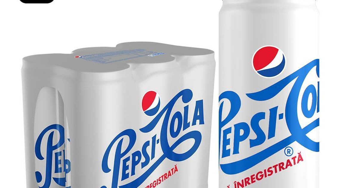 Pepsi Cola Vintage Bautura carbogazoasa 6 pack doza