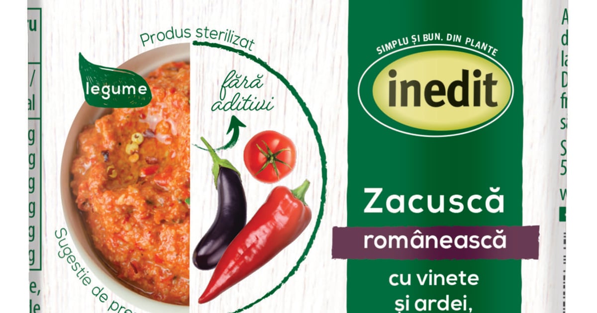 Inedit Zacusca romaneasca