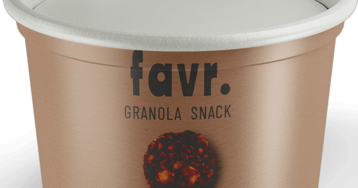 favr. Granola Snack cu alune de padure & roscove