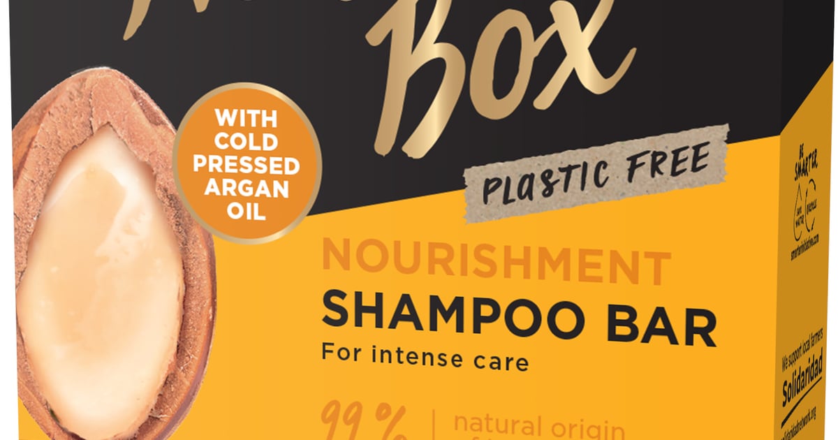 Nature Box Sampon solid argan