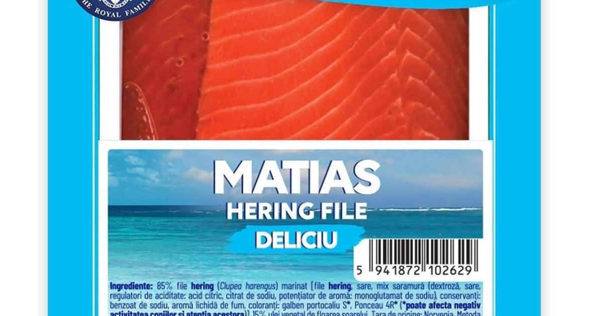 Ocean Fish File de hering Matias Deliciu