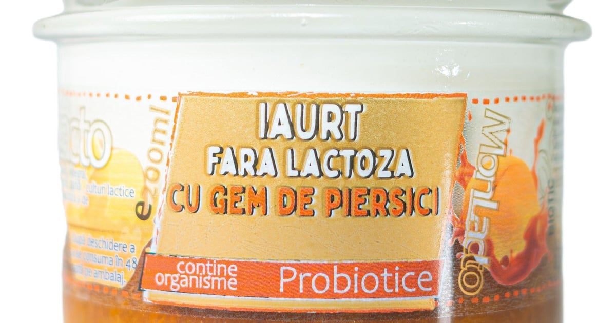 Monlacto Iaurt fara lactoza cu gem de piersici