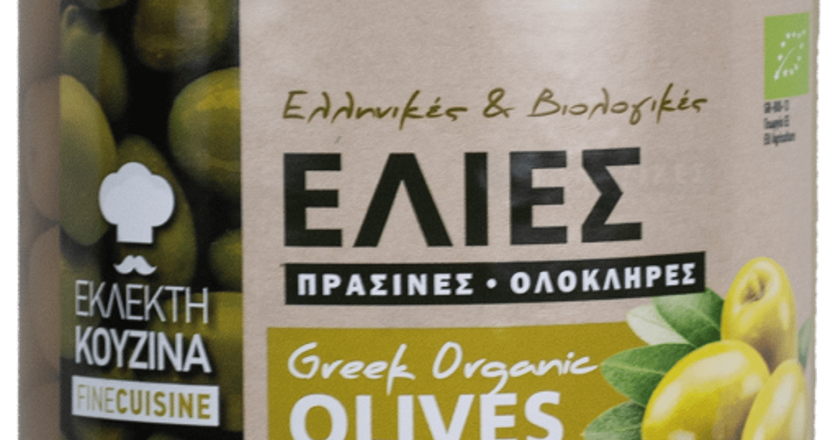 Bio Agros Fine Cuisine ECO Masline verzi intregi