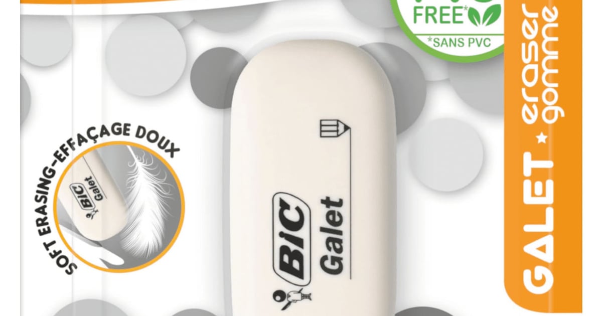 BIC Galet Radiera fara PVC