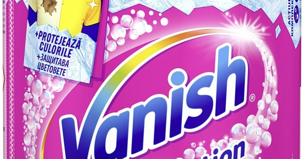 Vanish Oxi Action Pudra pentru indepartarea petelor haine colorate
