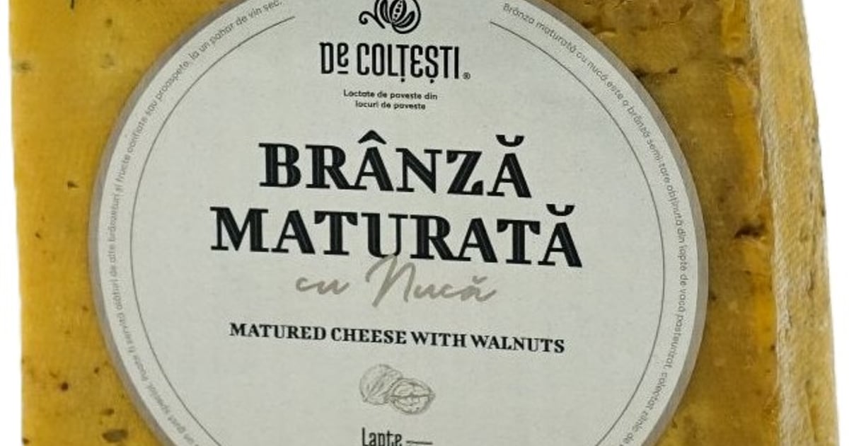 De Coltesti Branza maturata cu nuca