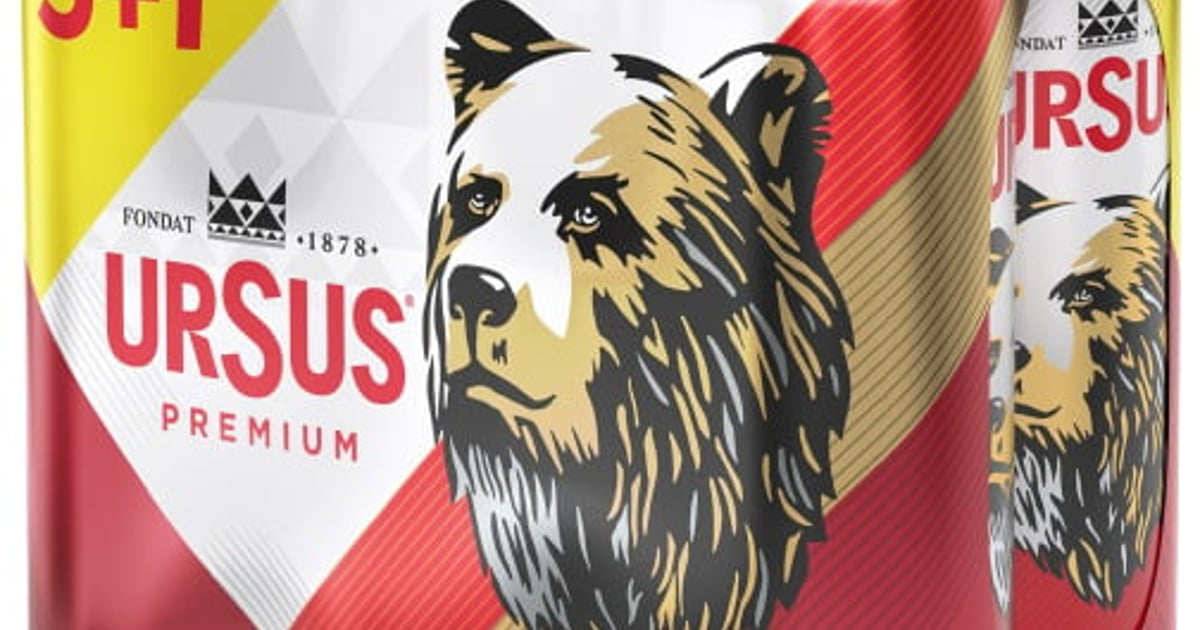Ursus Premium Bere blonda pasteurizata doza 5+1 pack