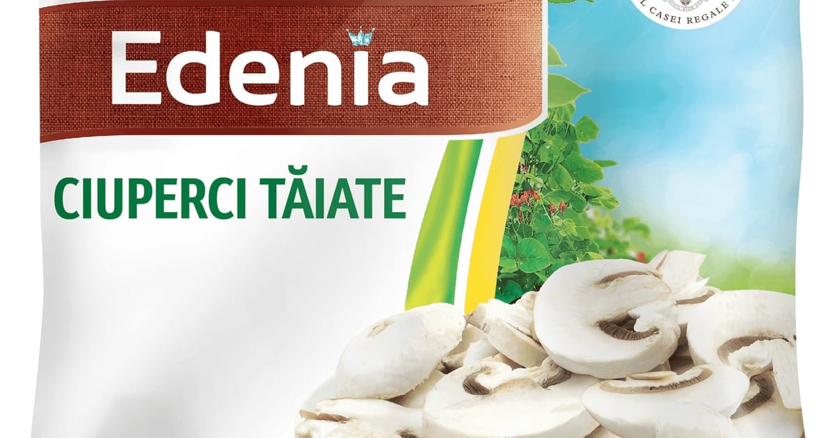 Edenia Ciuperci taiate congelate