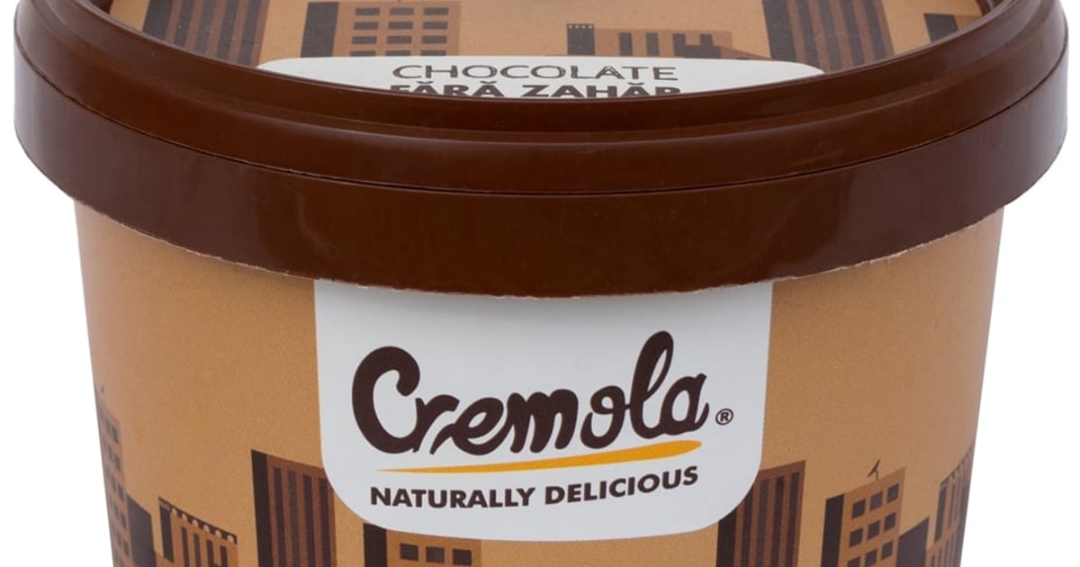 Cremola Inghetata de ciocolata fara zahar