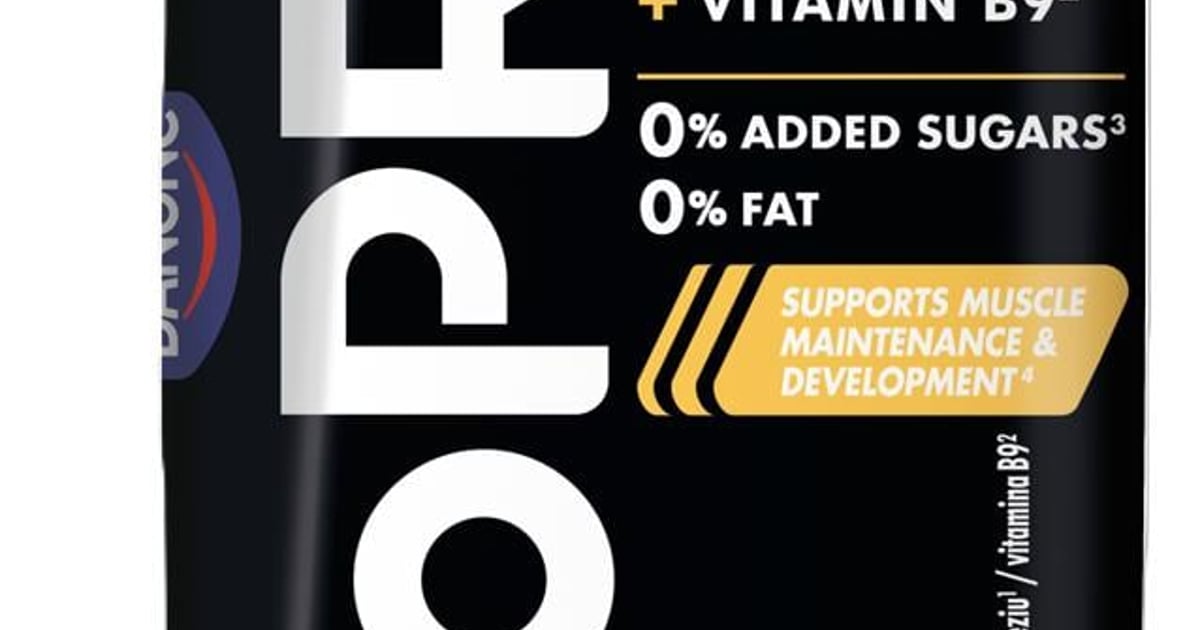YoPRO - Iaurt proteic de baut cu aroma de vanilie si biscuiti