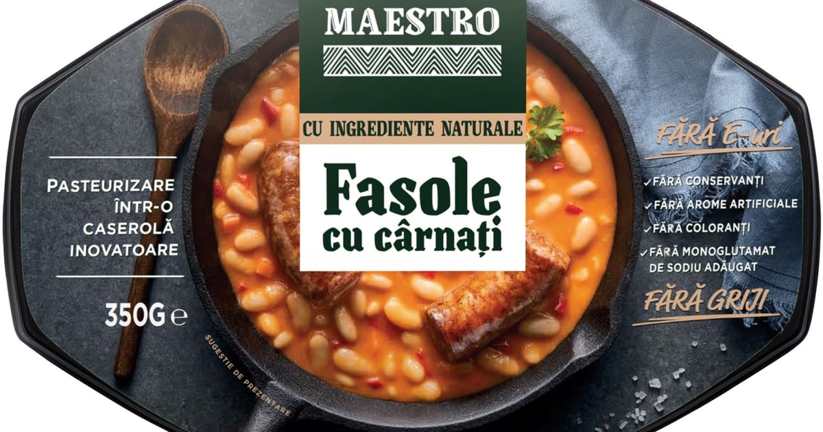Maestro Fasole cu carnati