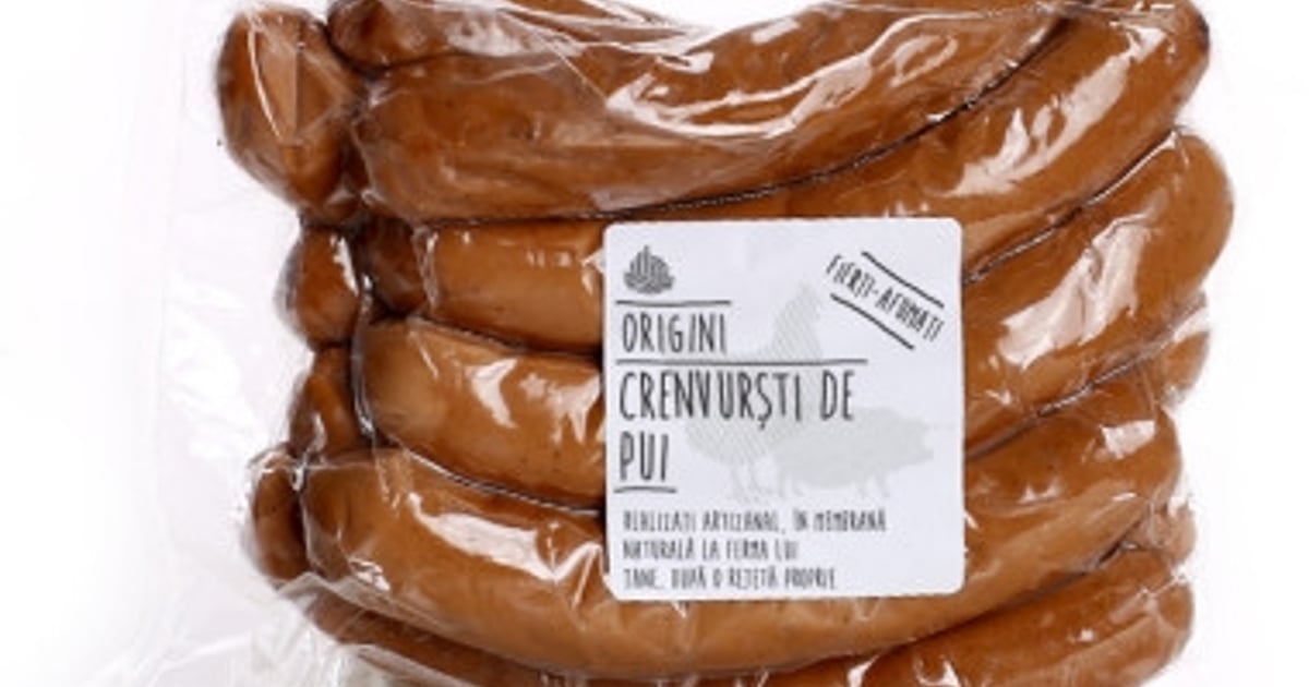 Origini Crenvursti de pui