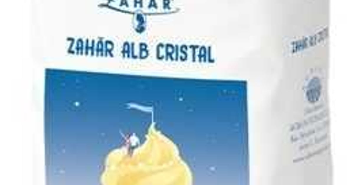 Margaritar Zahar alb cristal