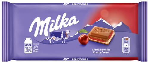 Milka Ciocolata cu crema de visine