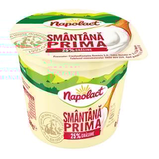 Napolact Smantana Prima 25% pahar
