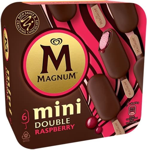 Magnum Mini Double Raspberry Inghetata cu zmeura