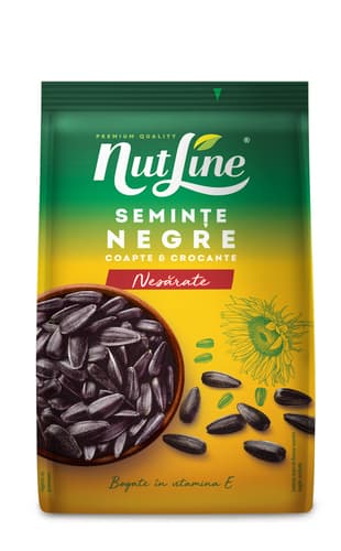 Nutline Seminte de floarea soarelui negre fara sare