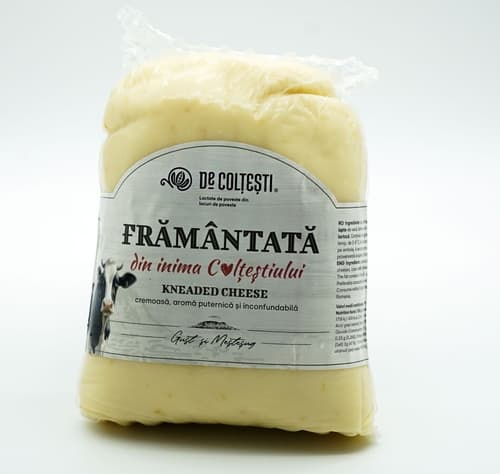 De coltesti Branza framantata de burduf