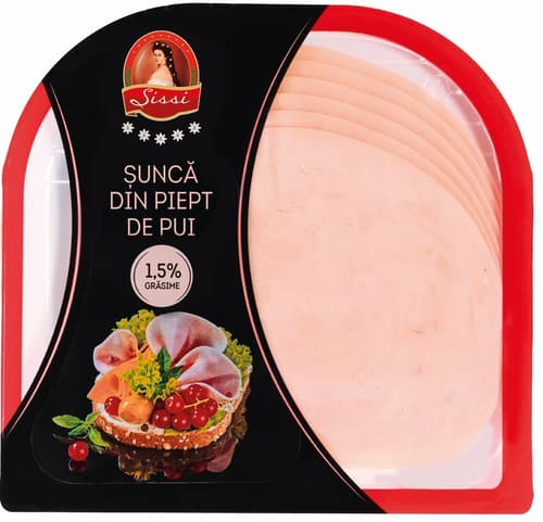 Sissi Sunca din piept de pui feliat