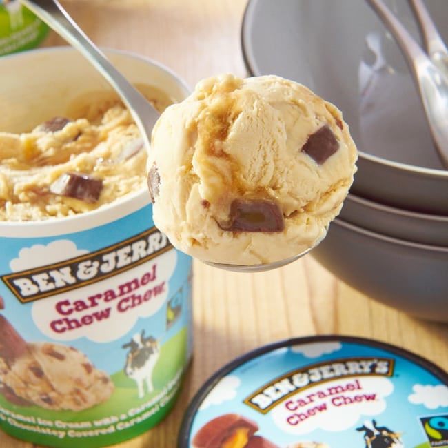 Ben&Jerry's Caramel Chew Chew Inghetata cu caramel