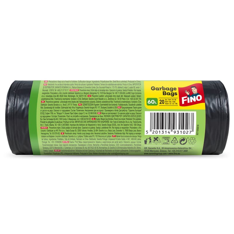 Fino Saci menajeri Economy 60l