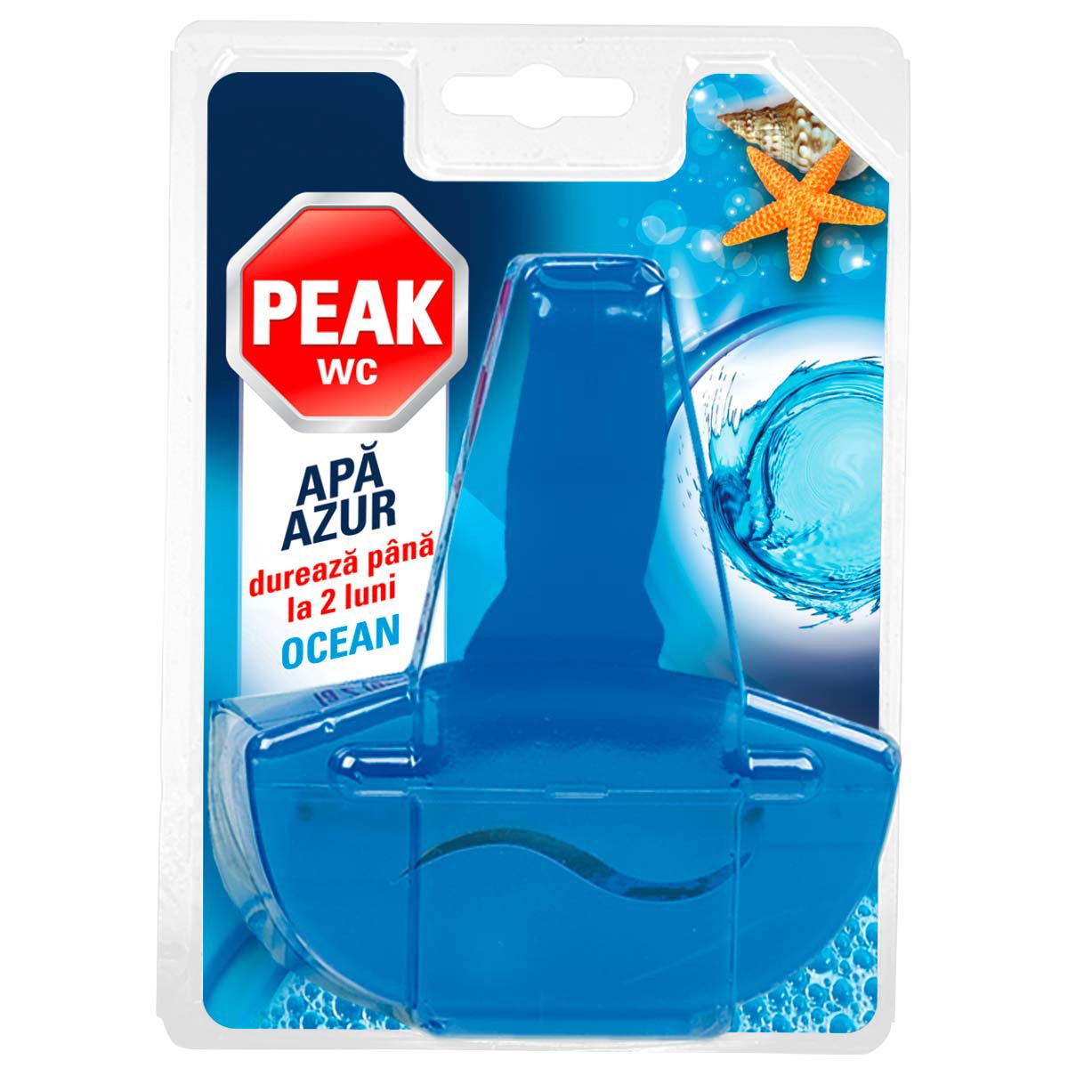 Peak WC Odorizant toaleta apa azur ocean