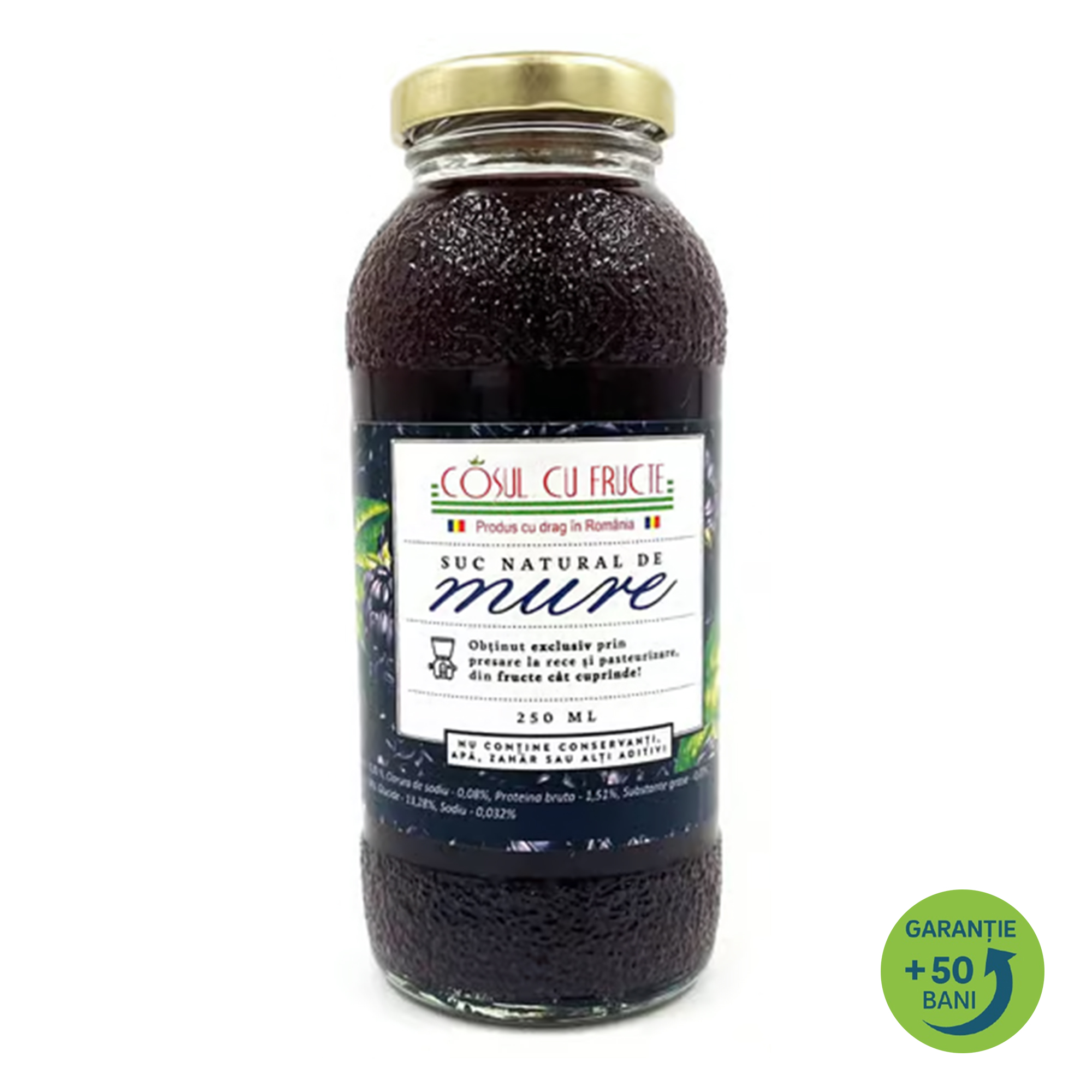 Cosul cu fructe Suc natural de mure