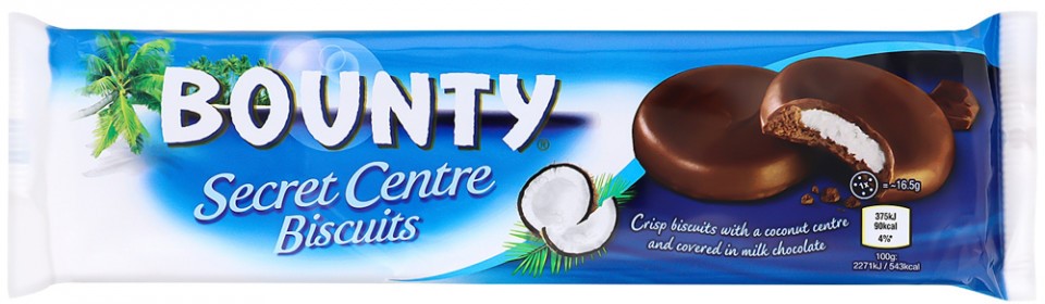 Bounty Secret Centre Biscuiti