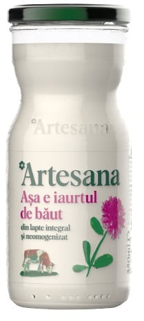 Artesana Iaurt de baut din lapte de vaca