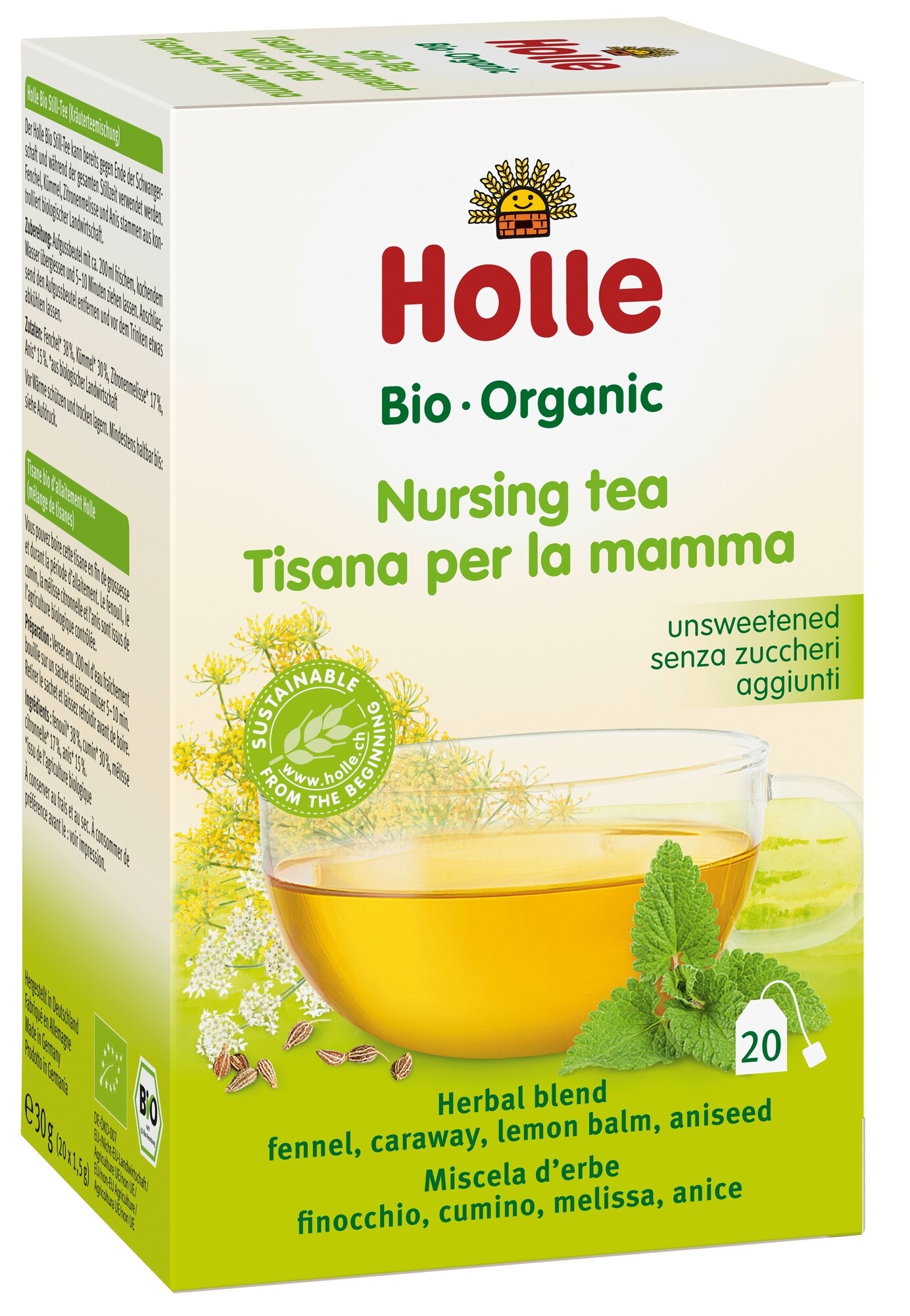 Holle ECO Ceai pentru lactatie