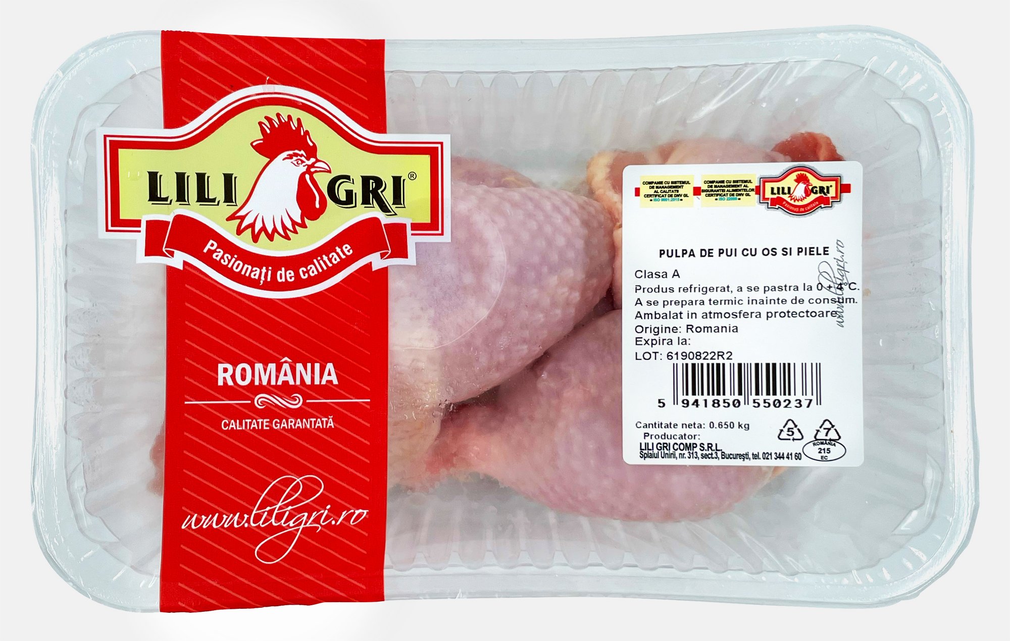 LILI GRI Pulpe inferioare de pui