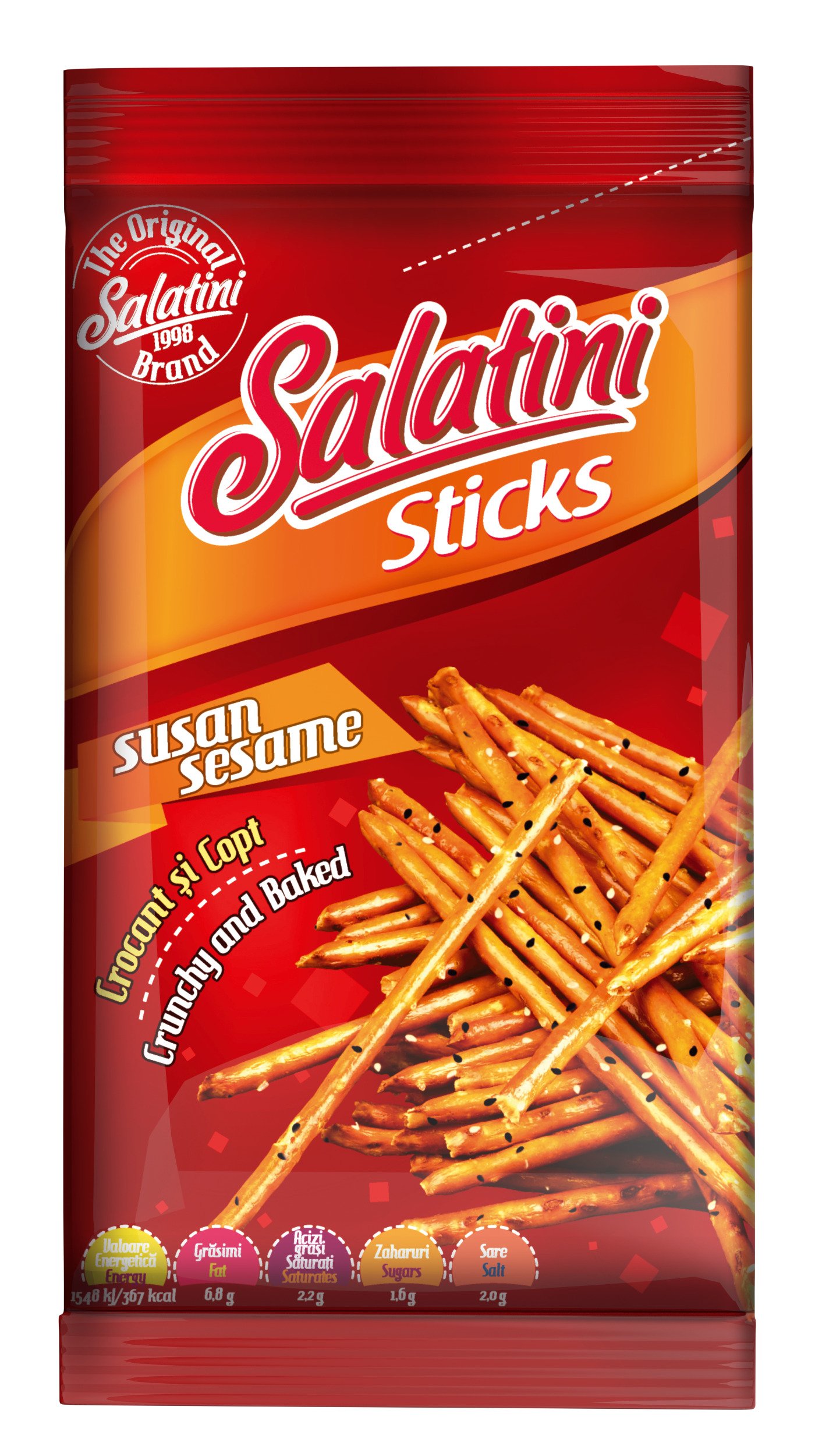 Salatini Sticks cu susan