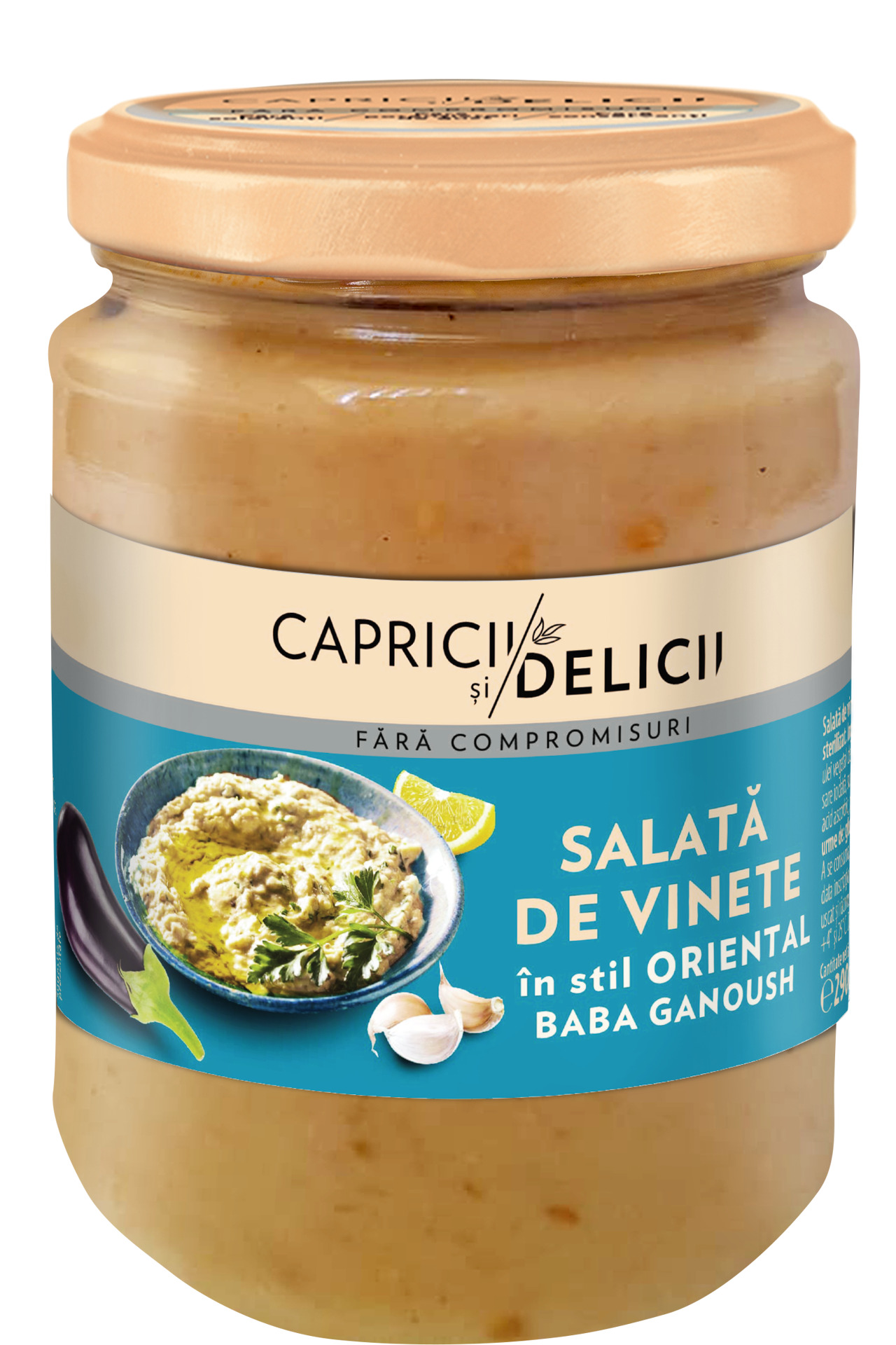 Capricii si Delicii Salata de vinete orientala