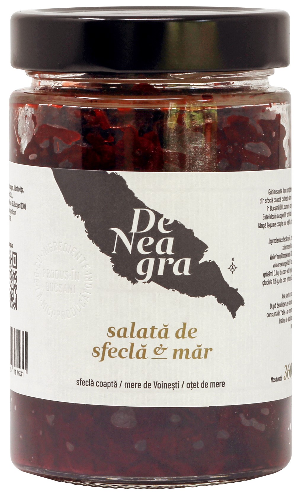 De Neagra Salata de sfecla si mar