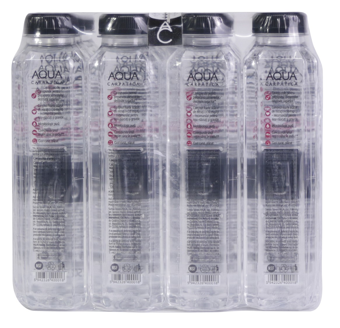 Aqua Carpatica apa minerala plata (12x0.5l)