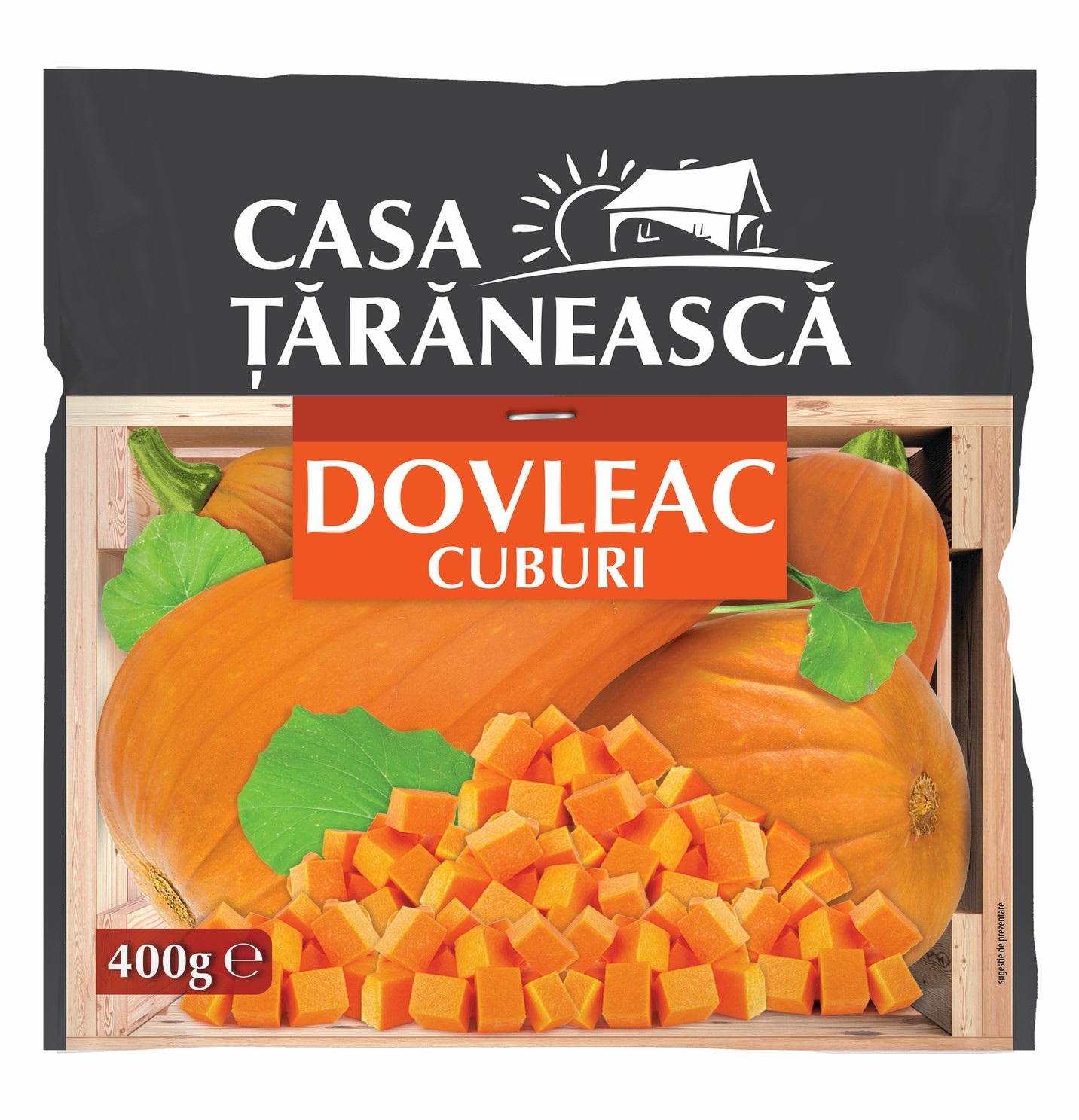 Casa Taraneasca Dovleac cuburi (congelat)