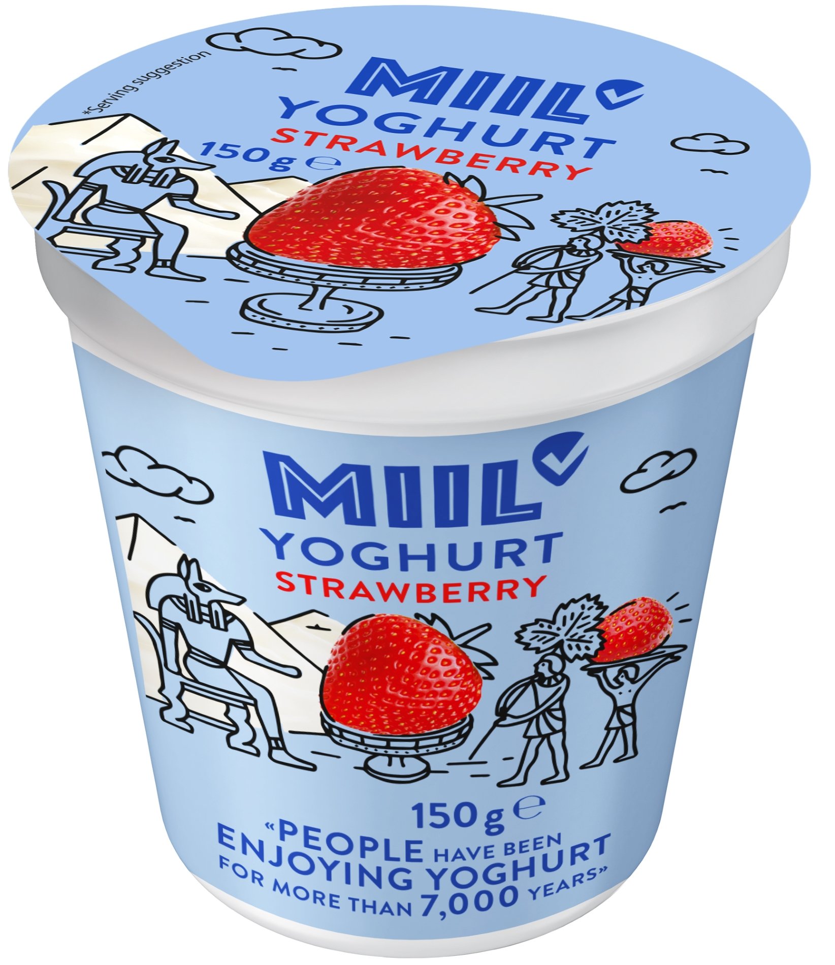 Miil Iaurt cu capsuni 2.9% grasime