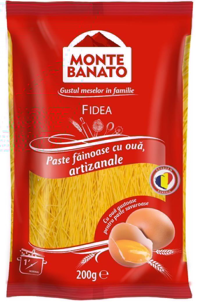 Monte Banato Fidea cu ou
