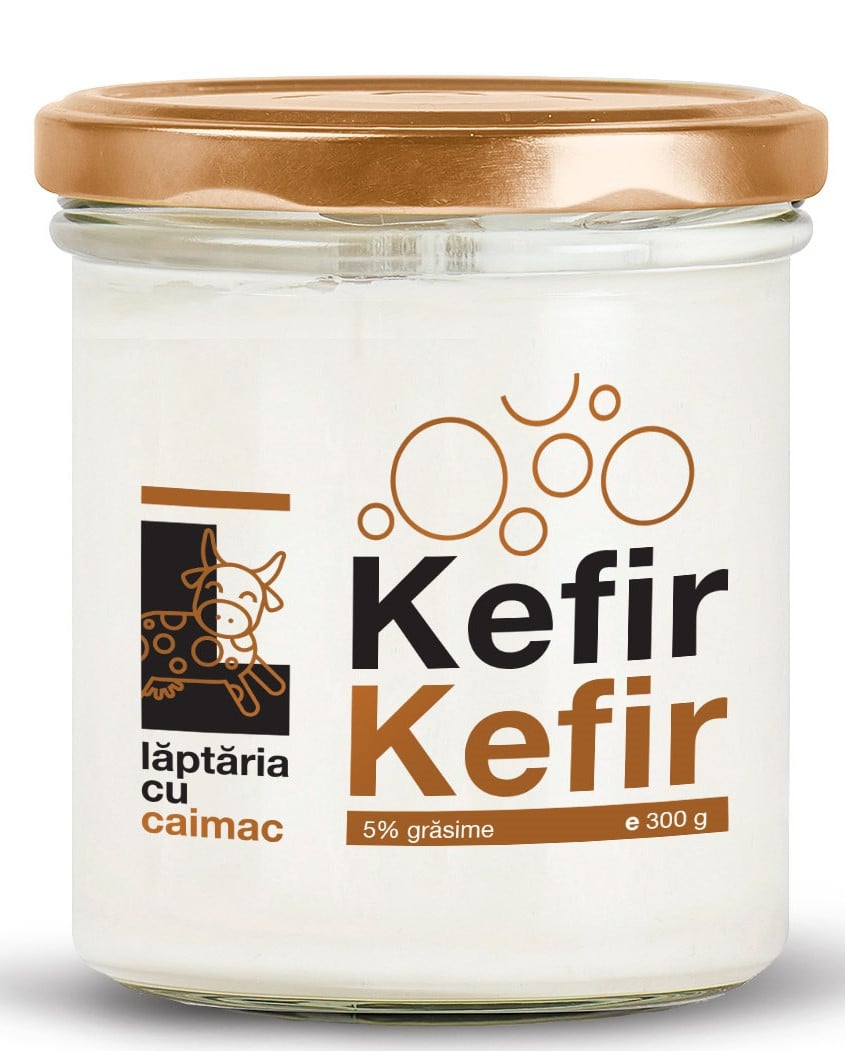 Laptaria cu caimac Kefir 5%