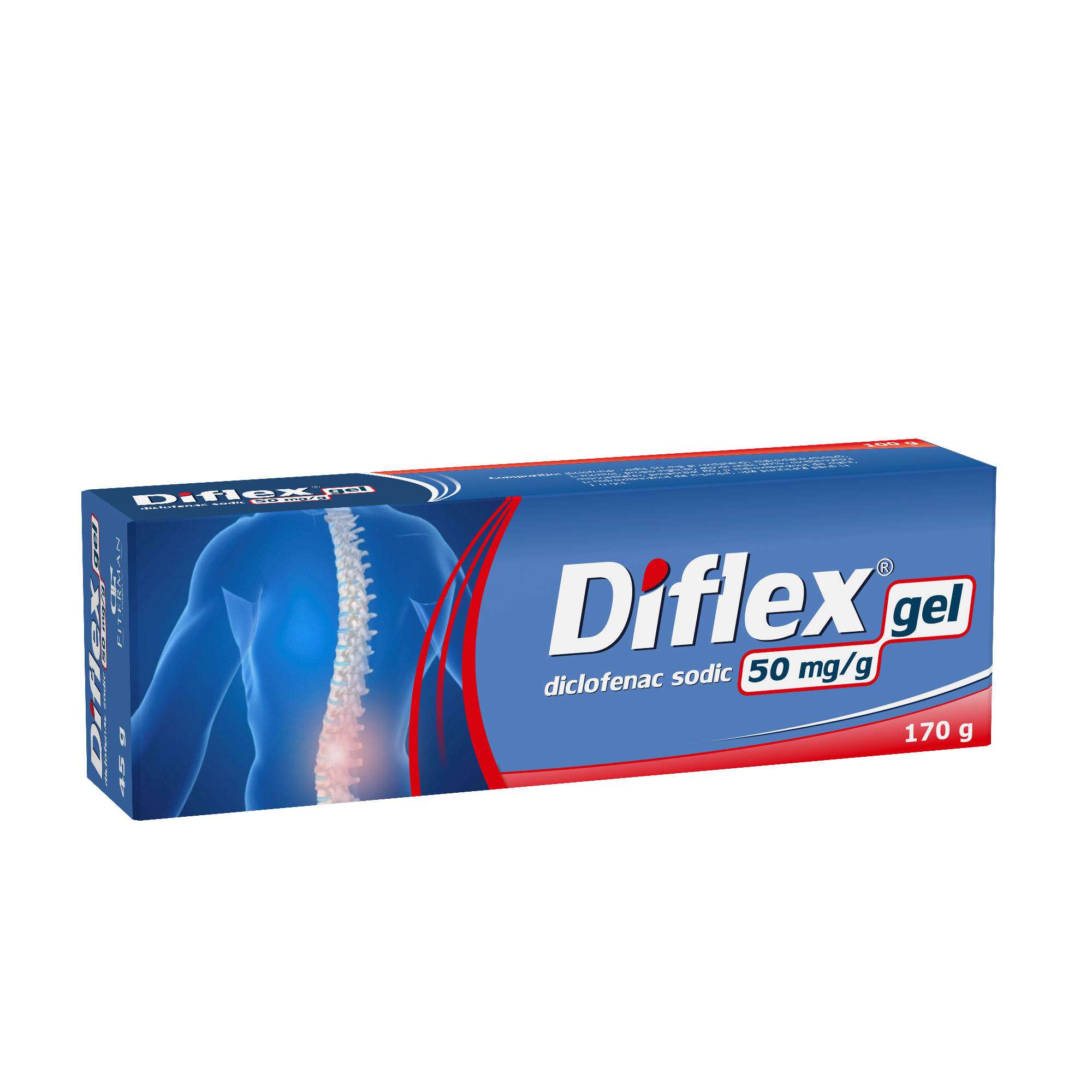 DIFLEX 50MG/G GEL X 170G