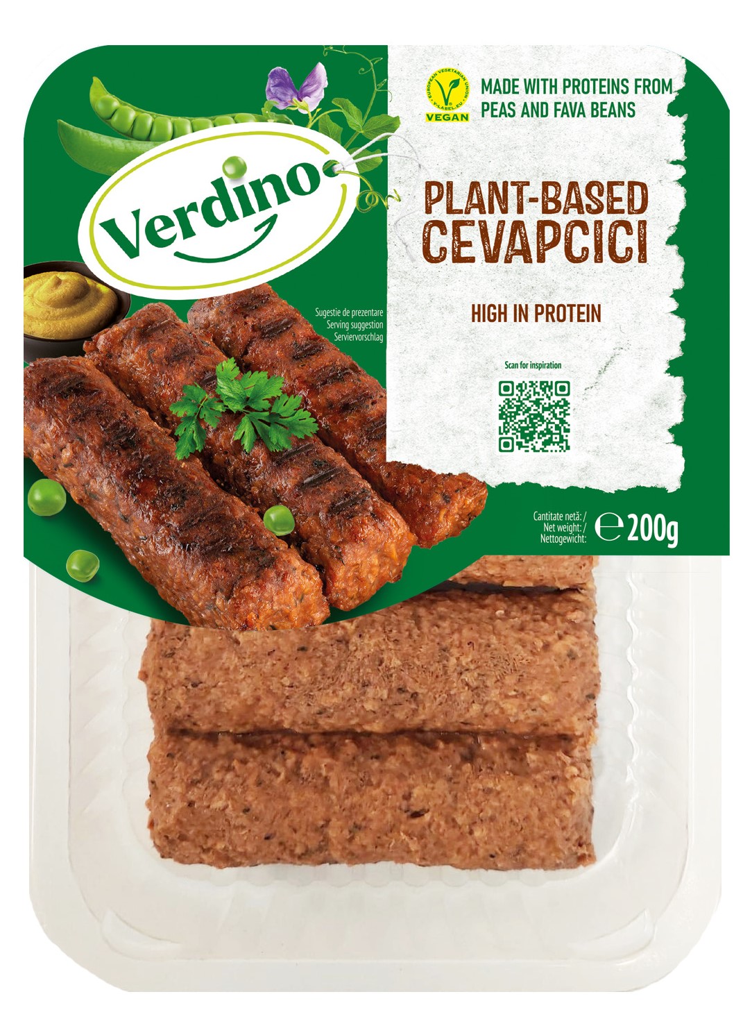 Verdino mititei vegetali