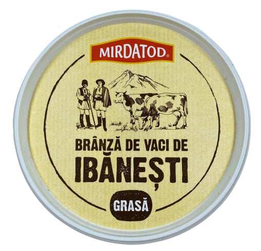 Mirdatod Branza de vaci de Ibanesti grasa